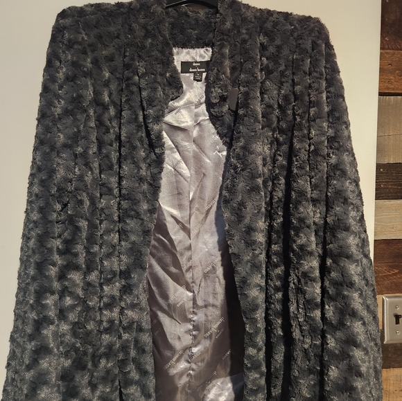 dennis basso | Jackets & Coats | Dennis Basso Faux Fur Coat | Poshmark